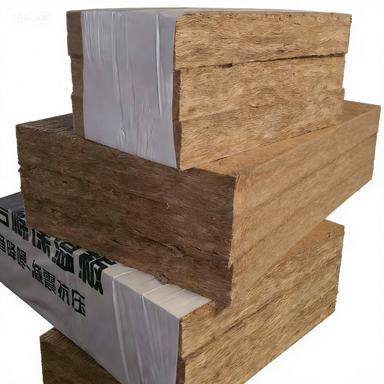 China Rough Surface Finish Rock Wool Board Offering Compressive Strength ≥40kPa and Electrical Insulation Designed for Energy Building Solutions for sale