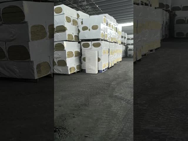 Stable Rock Wool Panels With Excellent High-temperature Resistance
