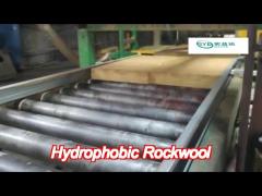 thermal insulation hydrophobic rockwool board 1200x600mm dust resistant