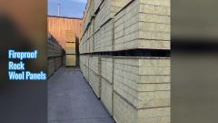 Rock Wool Panels Fireproof Insulation