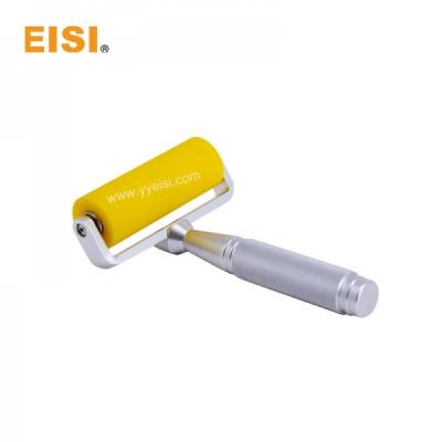 China Durable Paper Wheel Rollers With Handle Yellow Color 1 PCS/Paper Box for sale
