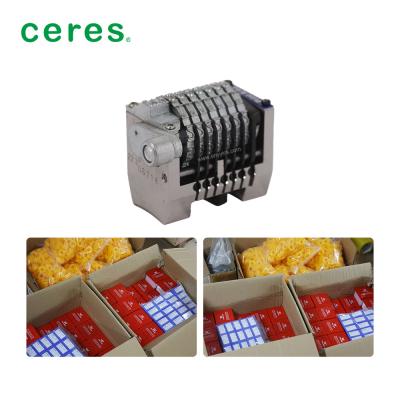 China GTO52 Numbering Machine 7-Digits Backward Horizontal Type Three Digits Dip for sale