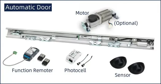 Automatic Sliding Door Operator System with Remoter and Photocell (YW-155)