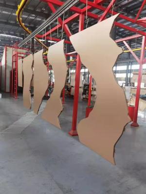 Cina Perforated Carved Aluminum Veneer for Decoration Wall, Metal Veneer Panel in vendita