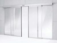 China Microprocessor Controller Telescopic Motorised Automatic Sliding Door System Customized for sale