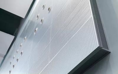 China Hidden Frame Curtain Wall Glazing System Faceted Glass 25mm for sale