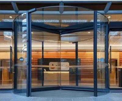 中国 Convenient and Secure Automatic Revolving Door for Commercial Buildings 販売のため