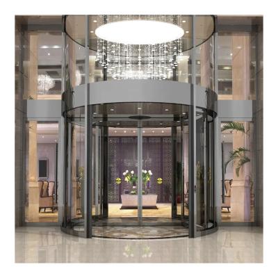 Cina Commercial Automatic Revolving Door with 550 W Motor and Power Driven Operation in vendita
