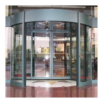 Cina Commercial Automatic Revolving Door with 550 W Motor and Power Driven Operation in vendita