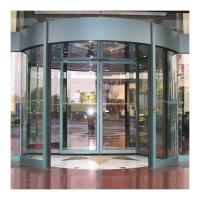 China Experience Smooth And Secure Building Access With Automatic Revolving Door for sale
