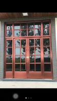 China Customized Push-Pull Foam Core KFC Door for sale