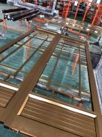 China Customized Push-Pull Foam Core KFC Door for sale