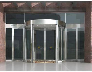 Cina Modern-Style Aluminum Alloy Rotating Revolving  Doors in vendita