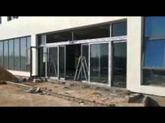 200kg Max Load Automatic Sliding Door Operator System with Aluminum Alloy 0.8m/s Opening Speed