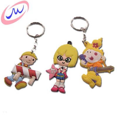 China Soft pvc keychain for sale