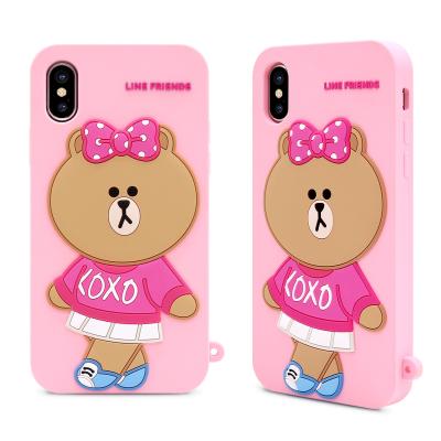 China Lovely soft pvc phone case for sale