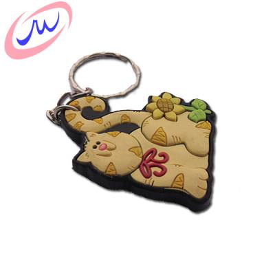 China Promotion gift soft pvc keychain for sale