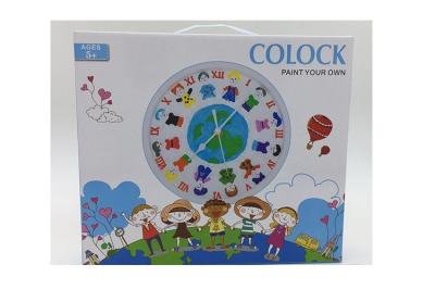 Cina Arti divertenti e corredi dei mestieri per il meccanismo dell'orologio del mestiere dei bambini con la pittura di DIY in vendita