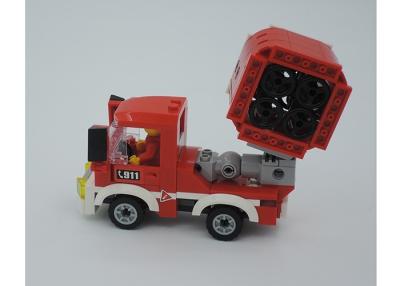 China Children's Toys Building Bricks Mini Fire Fighting Vehicle 3 Deformation 154Pcs for sale