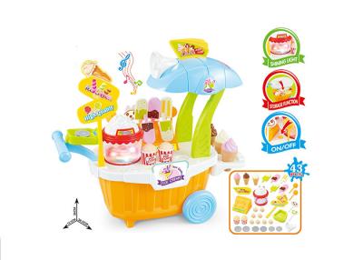 Cina Il gioco di 43 bambini musicale dei pc gioca il giocattolo del carretto del gelato dei bambini con musica in vendita