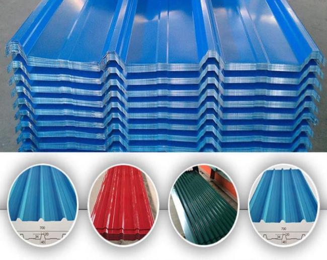 Top Quality Trapezoid Galvanized Sheet Metal Roofing Price/Gi /Gl/PPGI/PPGL Corrugated Steel Sheet