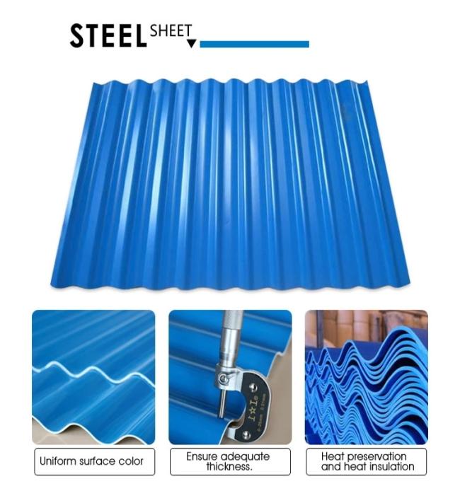 PPGI for Exporting Color Coated Steel Metal Roll Steel Sheet Color Roofing Sheets PPGI Roofing Sheet