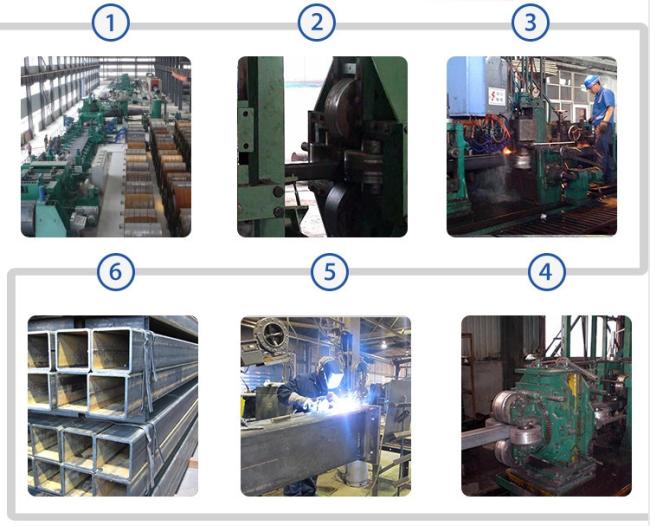 ERW Custom Black Steel Pipe Round Steel Pipe Steel Pipe Weld