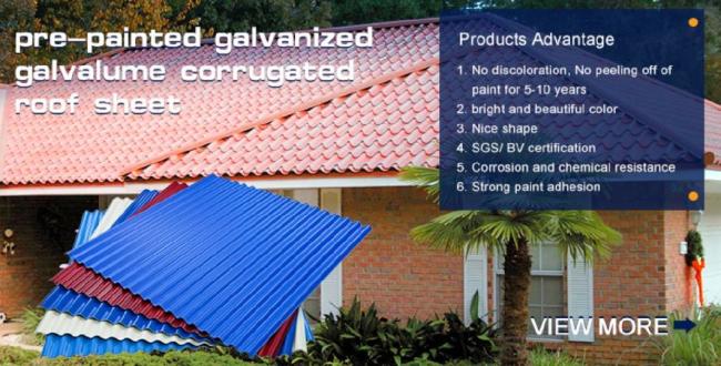 China Top Selling Corrugated Roof Galvanized Steel Price Color Roofing Sheet