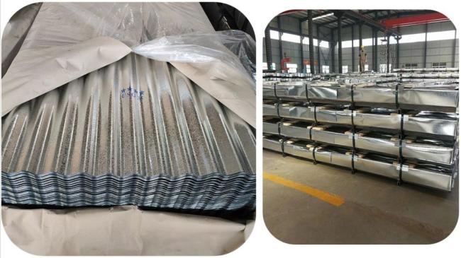 PPGI Color Coated Galvanized Roofing Corrugated Steel Sheet PPGI Corrugated Sheet for Roofing Sheet Colour Coated Roofing Sheet