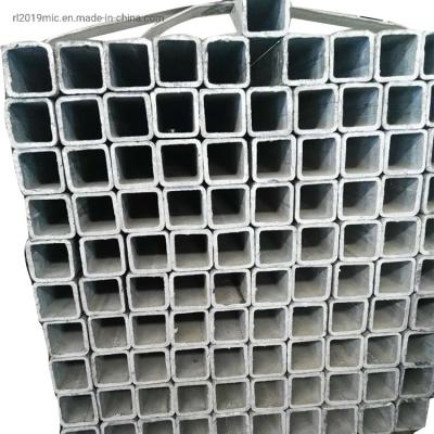 China Various Size Weight List Q195/Q235 Pre-Galvanized Square and Rec Pre Galvanized Square Hollow Section Steel Tube for Greenhouse Construction 0.6-6mm for sale