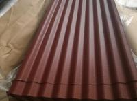 China Prepainted Galvalume Corrugated Steel Roofing Sheet for sale