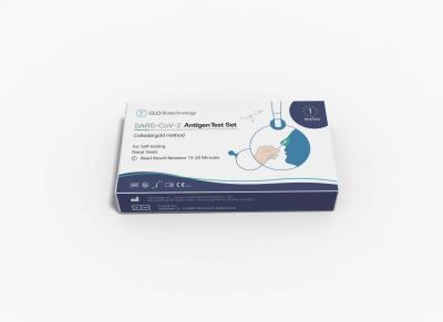 Cina ISO 13485 SARS-CoV-2 Rapid Antigen Swab Test Kit Classe III IiLO Europa in vendita