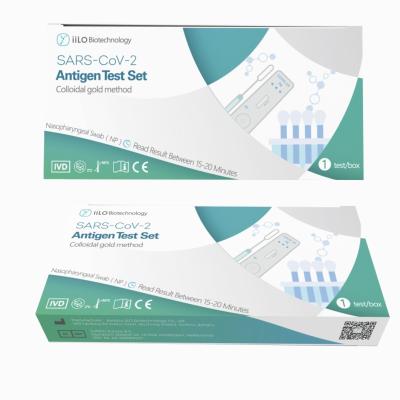 Cina Kit per test rapido dell'antigene SARS-CoV-2 di classe III Tampone rinofaringeo 1 pezzo in vendita