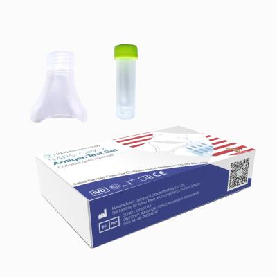 Cina Classe III 15-20 minuti SARS-CoV-2 Set di autotest dell'antigene Raccoglitore di campioni di saliva Italia in vendita