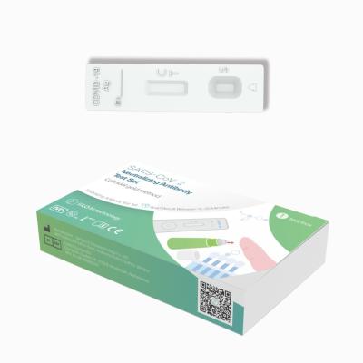 Cina Kit per il test domestico rapido dell'antigene SARS-CoV-2 Kit per il test degli anticorpi neutralizzanti a casa in vendita