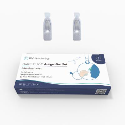China Autoverificatie SARS-CoV-2 de Snelle Test Kit Accuracy 99,2% van de Antigeenzwabber IiLO Te koop