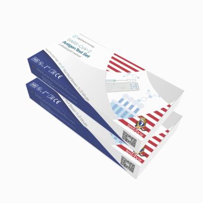 Cina Kit per il test del tampone dell'antigene in plastica Tampone rinofaringeo rapido con accuratezza del 99%. in vendita