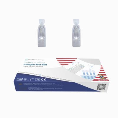 China CE Rapid Antigen Swab Test Kit Nasopharyngeal  1 Test / Box for sale