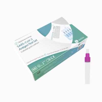 China Fast Reaction Rapid 70 mm antigeentestkit Neus Nasofaryngeaal wattenstaafje 5 stuks Te koop