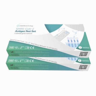China Precisão de swab nasal de antígeno SARS-CoV-2 classe III 99% plástico à venda