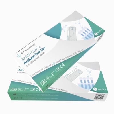 Cina Tampone rinofaringeo Kit per il test del tampone dell'antigene da 1 pezzo Classe III SARS-CoV-2 in vendita