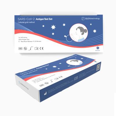China Klasse III de Mondelinge Autoverificatie Kit For SARS-CoV-2 van het Versie Snelle Antigeen Testend Plastic Australië Te koop