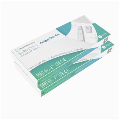 Cina Kit per il test domestico della saliva dell'antigene di classe III Kit per il test rapido dell'antigene SARS-CoV-2 in vendita