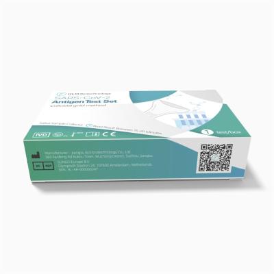 Cina Classe III Reazione rapida Test rapido dell'antigene Kit di autotest Campione di saliva da 70 mm in vendita