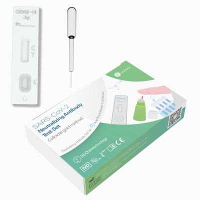 China snelle 15 min antigeen thuistestkit 99% nauwkeurigheid Neutraliserend antilichaam 20 tests/doos Te koop