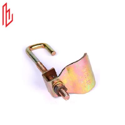 China Elektrogalvaniseerde steigerklem voor steigerbouw met druk EN74 BS1139 Standard Te koop