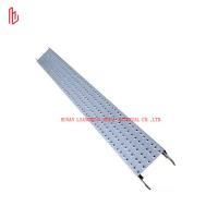 Quality 250*50mm Pre Galvanized Metal Plank Scaffolding Catwalk With Hook for sale