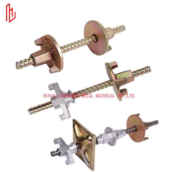 Quality D12 D15 D20 Concrete Wall Formwork Tie Rod System Surface Galvanized oras Nature for sale