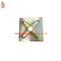 Quality Carbon Steel Scaffolding Spare Parts square Formwork Tie Rod Washer Plate for sale