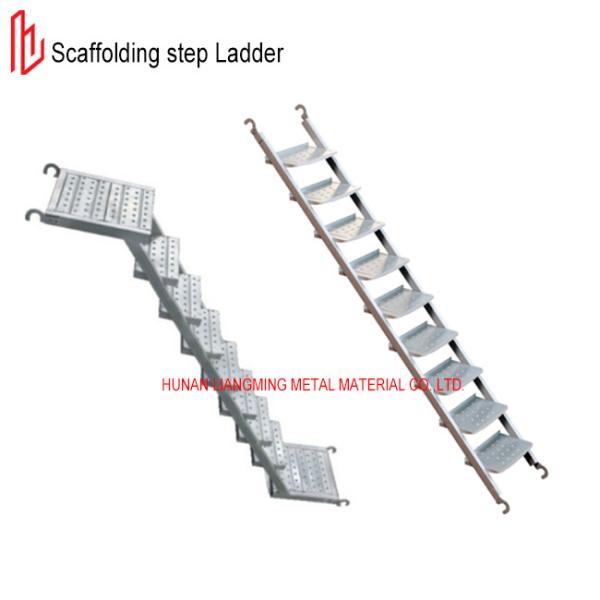 Quality Hot Dip Galvanized Scaffolding Staircase Q235 Scaffolding Step Ladder for sale